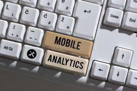 Handwriting Text Mobile Analytics Concept Meaning Mobile Tool That Allows Users To Send Chat