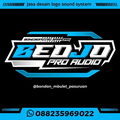 Desain Nama Logo Sound System In 2023 Desain Logo Desain Kartun Porn