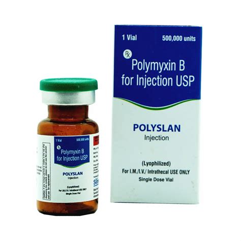 Polymyxin B 500000 Injection At ₹ 120box Poly Rx In Ahmedabad Id