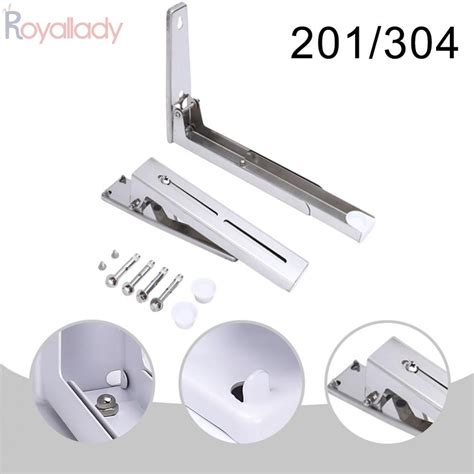 Adjustable Wall Mounted Oven Bracket With Retractable Design Stainless