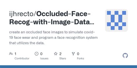 Github Ijhrectooccluded Face Recog With Image Data Simulation