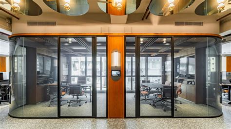 Sliding Partitions By Jeb Group Create Focal Point For Hong Kong Office