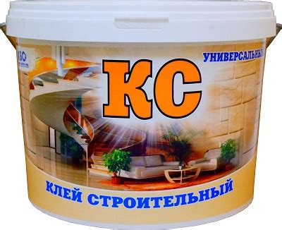 Клей паркетный, универсальный, ПВА: Клей КС Строительный (18кг)