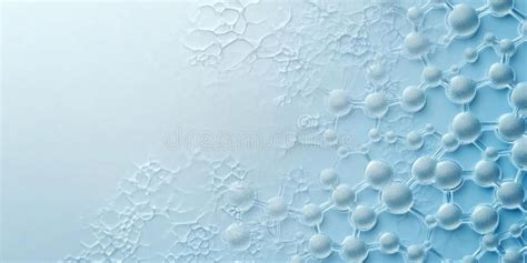 Explore Structure Of Molecule With Blue Theme Molecular Structure