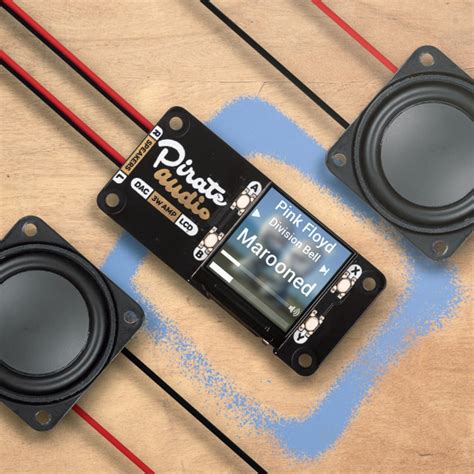 Amplificator Pirate Audio 3w Stereo Amp Pentru Raspberry Pi