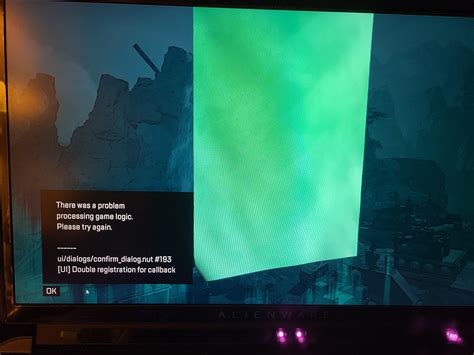 respawn i got a new to me problem processing game logic error