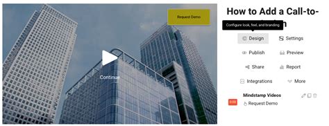 How To Add Call To Action Buttons To Your Videos Mindstamp