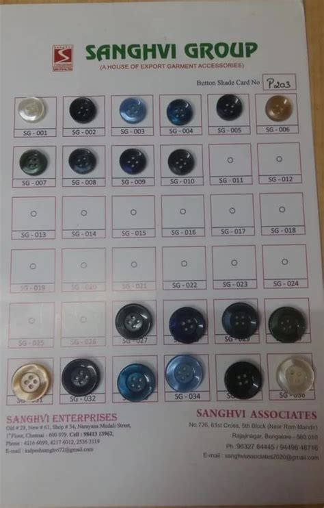 Custom Garments Buttons At ₹ 40gross कस्टम बटन In Chennai Id 27097599873