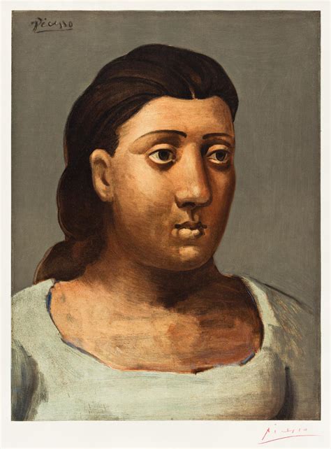 Lot Pablo Picasso After Femme En Buste