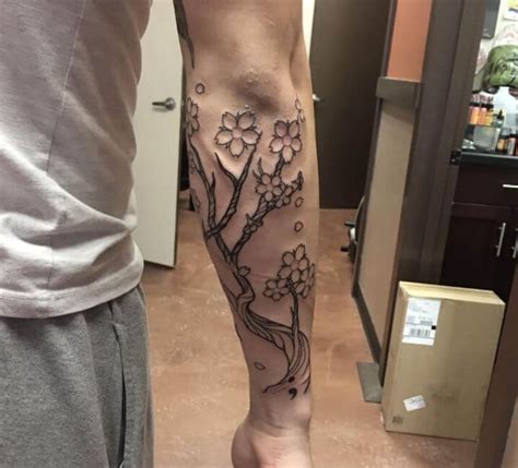 130 Japanese Cherry Blossom Tattoos For Women 2019 Tattoo Ideas