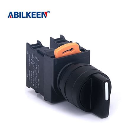 rotary plastic button push switch aibeiken
