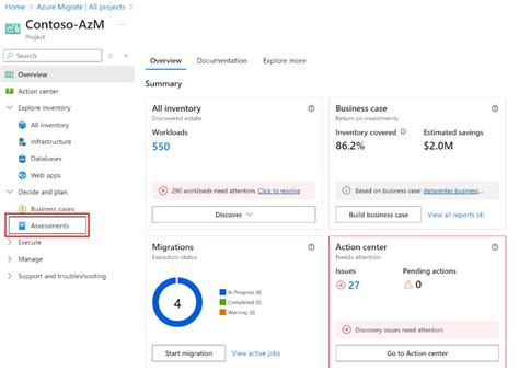 使用 azure migrate 创建 sql 评估 azure migrate microsoft learn
