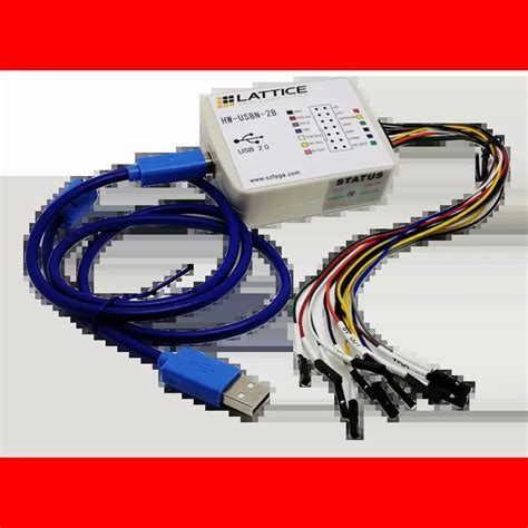 lattice downloader โปรแกรมเมอร์ความเร็วสูง hw usbn 2b fpga simulator