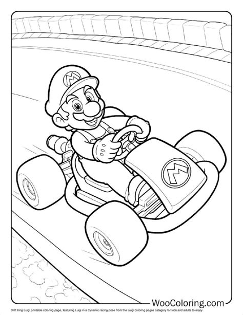 Luigi Cars Coloring Pages