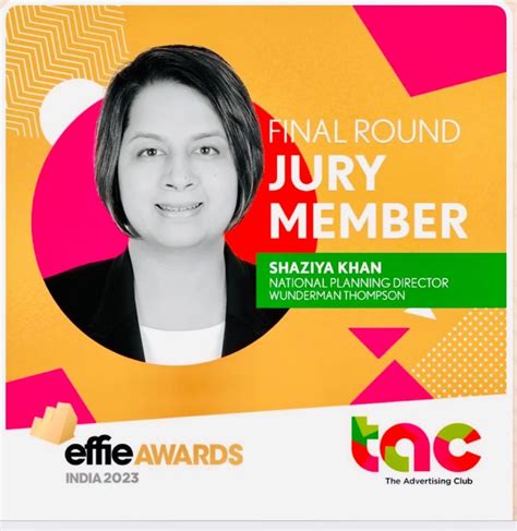 Shaziya Khan On Linkedin Effieawards2023 Theadclubeffieawards