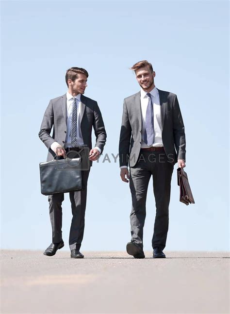 Business People Walking On The City Street By Asdf Vectors And Illustrations With Unlimited