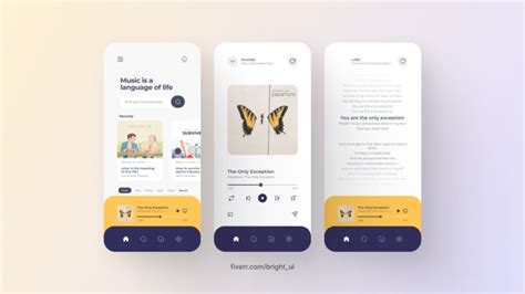 design responsive mobile app ui ux with figma by bright ui fiverr
