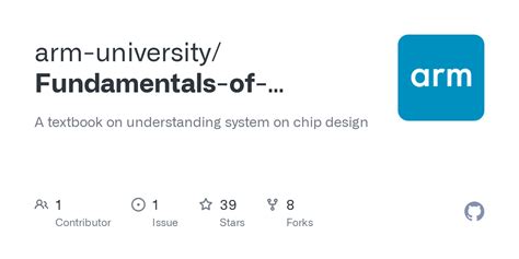 Github Arm Universityfundamentals Of System On Chip Design On Arm Cortex M Microcontrollers