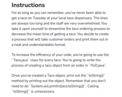Solved Public Class Taco Attributes Private Boolean Shell