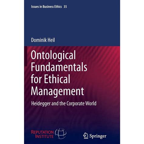 Ontological Fundamentals For Ethical Management No Shoptime