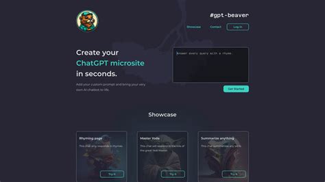 Gpt Beaver 맞춤형 Ai 챗봇을 쉽게 생성하세요 Creatiai