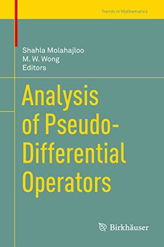 Analysis Of Pseudo Differential Operators Medical Books Bank Islamabad