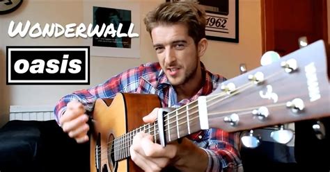 Guitarra Oasis De Wonderwall Stream Wonderwall Oasis Cover