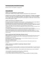 From Research Ideas To Hypothesis Formulation Key Concepts And