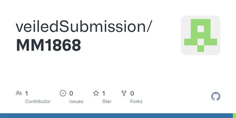Github Veiledsubmission Mm