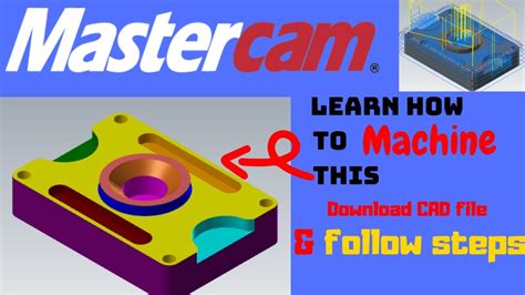 Milling Toolpaths Tutorial Mastercam Tutorials For Beginners