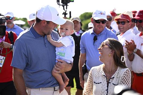 Scottie Scheffler Amanda Balionis Interview Turns Heads After Historic Win