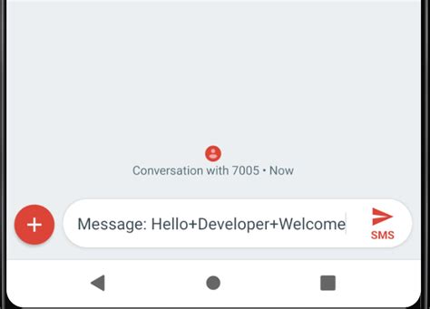 SMS Format Differs When Launched Using SMS Launcher On Android And Issue Flutter