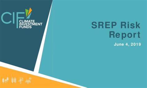 Risk Report Of The Srep Presentation Climate Investment Funds