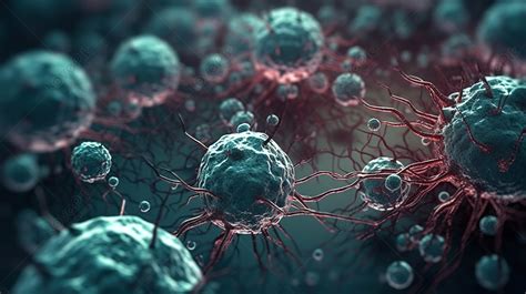 매혹적인 3d 렌더링에서 바이러스 세포를 탐색하는 추상 의학 바이 배경 암 배경 박테리아 배경 이미지 Hd 바이 암 박테리아 배경 사진 무료 다운로드 Lovepik