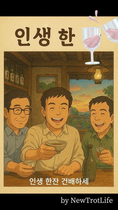 인생 한 잔 노래 인생은행복해 트로트 Youtube
