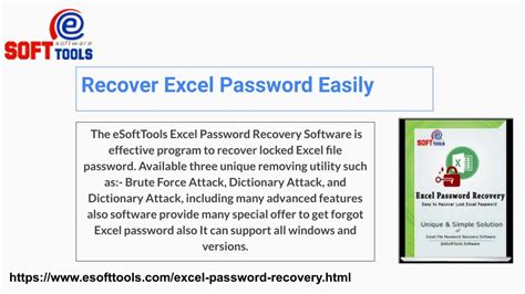 Ppt Esofttools Excel File Password Recovery Software Powerpoint Presentation Id11258308