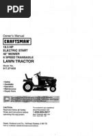Craftsman Lt2000 Owners Manual Pdf Tractor Clutch