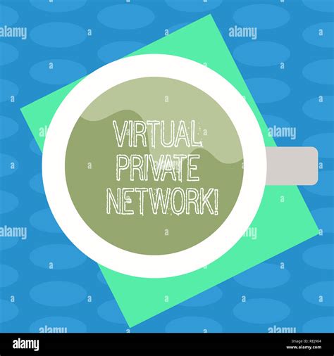 Word Writing Text Virtual Private Network Business Concept For Network That Is Constructed