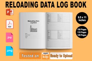Reloading Data Log Book KDP Interior Graphic By Lamalam Imade Creative Fabrica