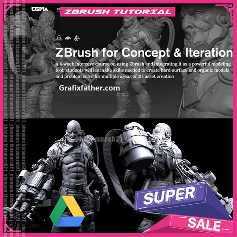 jual cgma zbrush for concept and iteration frame zbrush tutorial