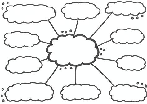 Download Free Vector Of Cloud Diagram Illustration By Tvzsu About Mind Map Notepad Writing Flow