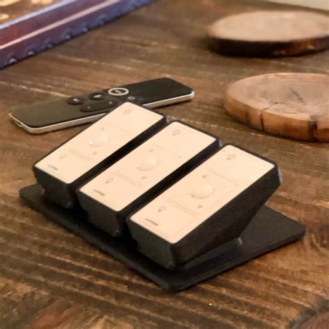 Lutron Caseta Pico Triple Remote Control Pedestal Stand Holder Etsy