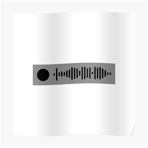 Dandelions By Ruth B Spotify Scan Code Poster For Sale By Sisters Lab Redbubble