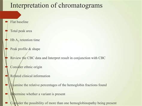 Hplc Interpretation PPT