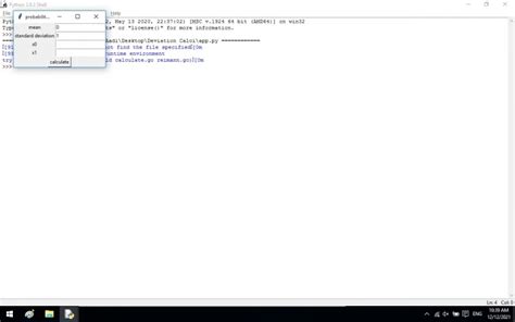 Python Program To Basic Deviation Calci Using The Python Language Tkinter Kashipara