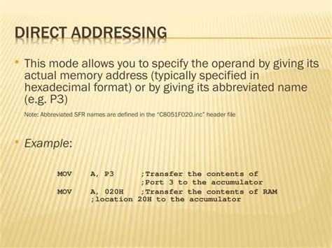 8051 Microcontroller Architecture And Operation Ppt