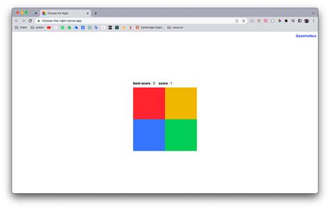 GitHub Yasinelbuz React Choose The Right Game A Color Guessing Game That Is Very Simple To