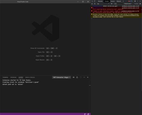 Failed To Open New Notebook After Installation Issue Dotnet Interactive GitHub