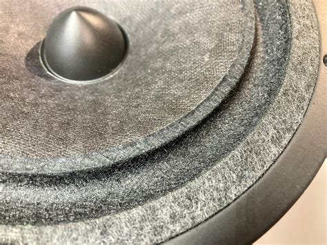 Динамики с диффузорами из многокомпонентной целлюлозы и подвесами из нетканых материалов и АС с