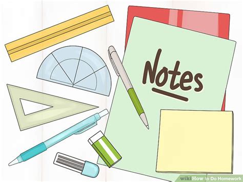 How To Do Homework With Pictures WikiHow
